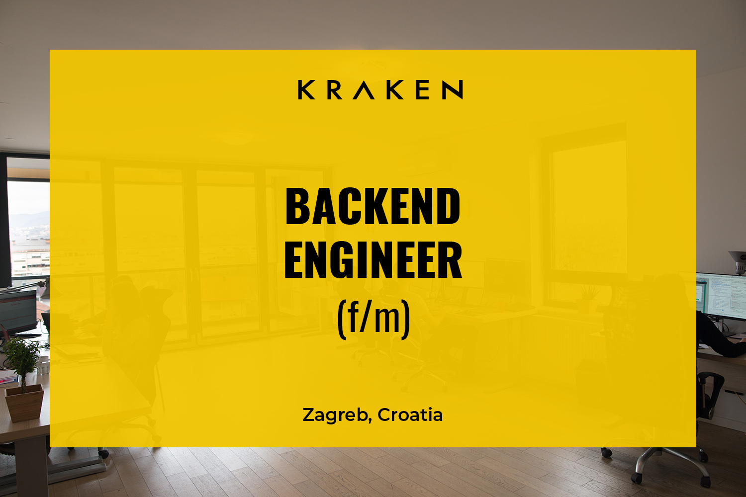 Backend Engineer (f/m) @ Kraken Systems
